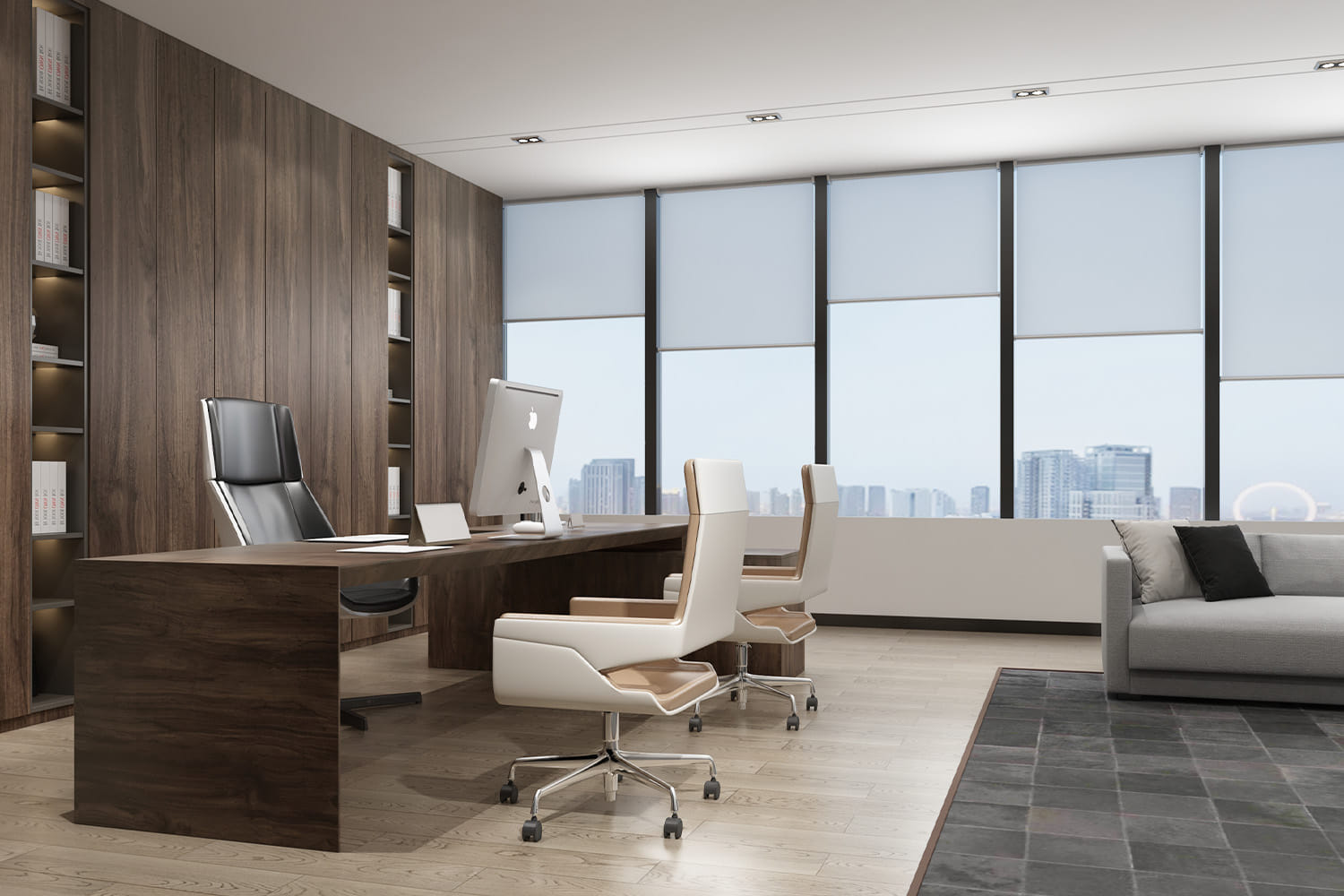 Modern Office Design For Room Transforming Workspaces: 12 Modern