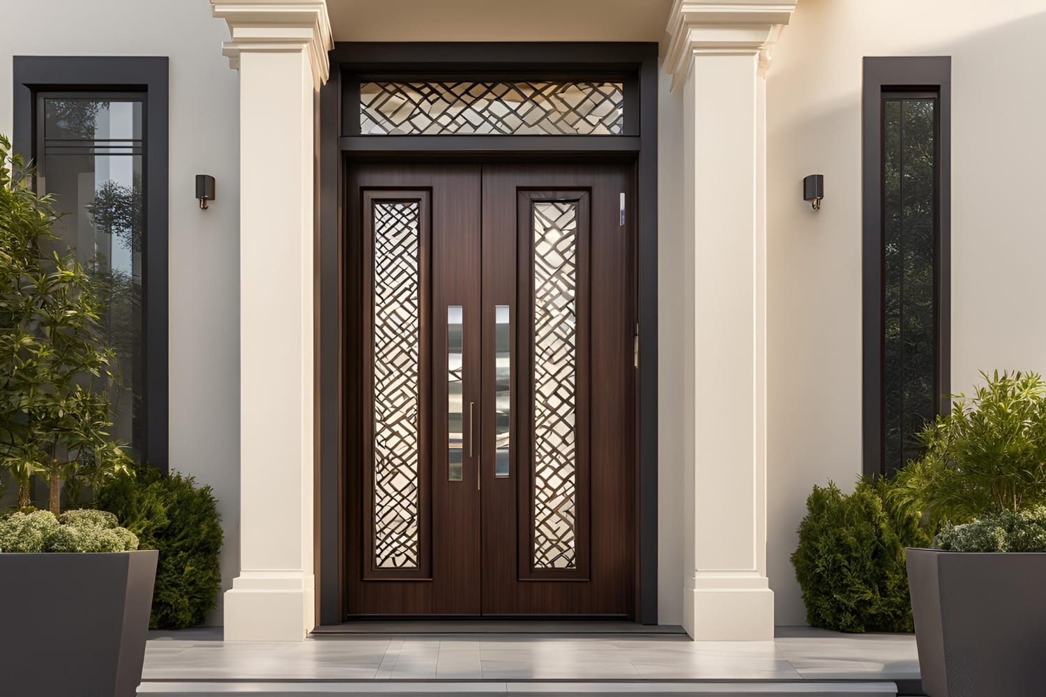 Fancy Double Doors Texture